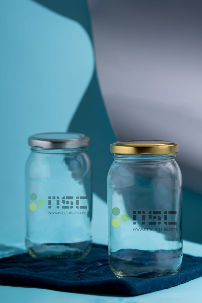 400 ml Label Space glass jar – Nandini Sales Corporation